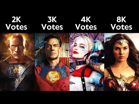 Fan-Favorite DC Characters Ranked (DC Cinematic Universe)