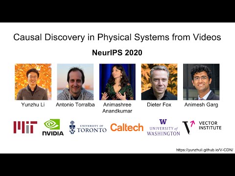 [NeurIPS 2020] Causal Discovery in Physical Systems from Videos