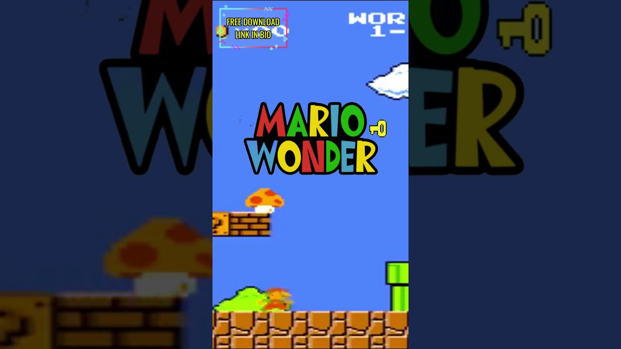 Fonts Based From Super Mario Games #shorts #font #fonts