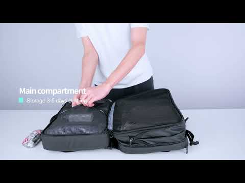 Mark Ryden | Pathrato MR8057: Multi-layered Compartments With Minimalistic Design Backpacks