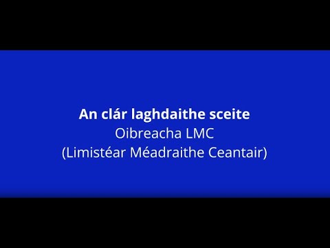 Míniú ar Limistéir Méadraithe Ceantair | An Clár Laghdaithe Sceite | Uisce Éireann