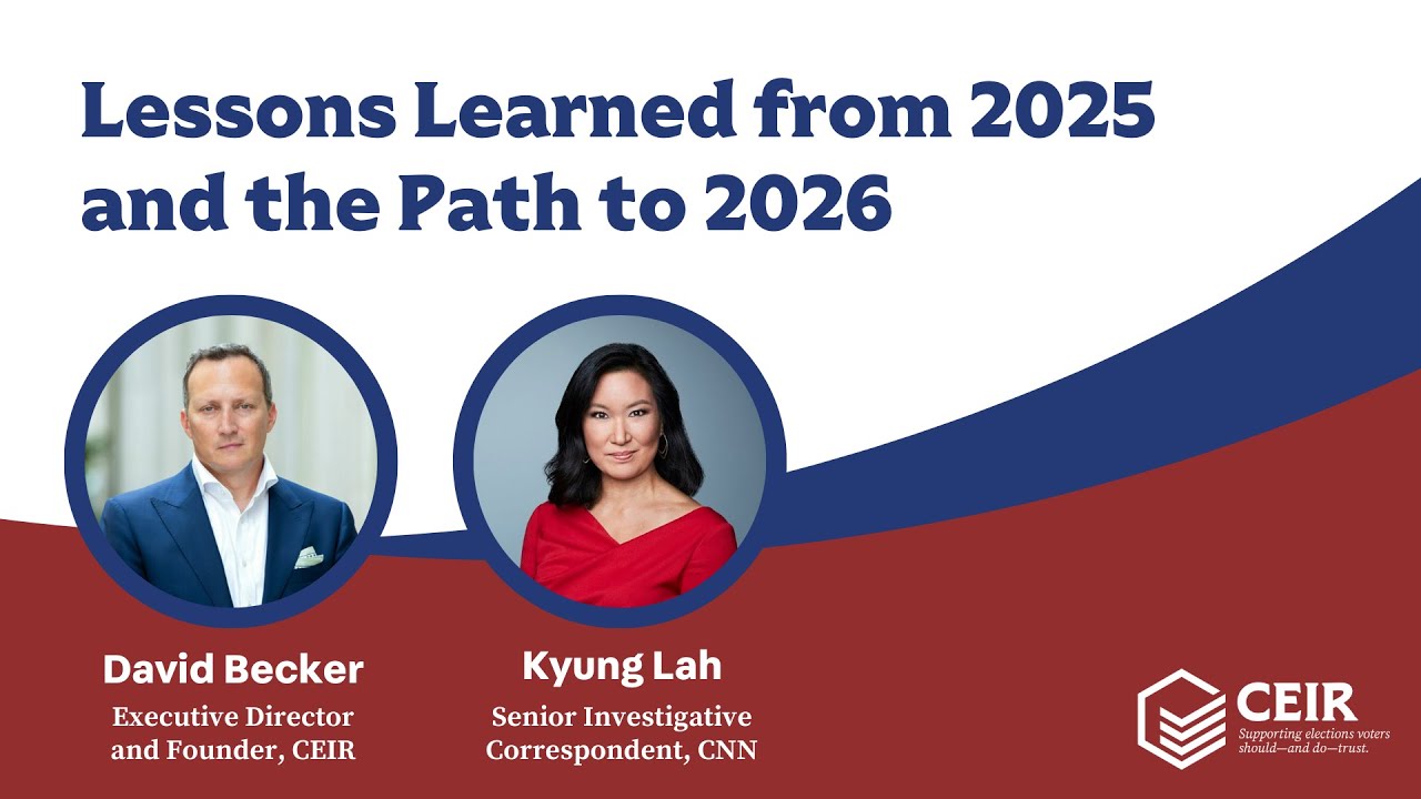 Lessons Learned from 2025 Elections and the Path to 2026