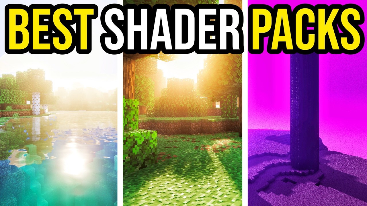 Top 5 BEST Bedrock SHADERS! | Minecraft PS4/5, Xbox, MCPE, SWITCH & PC! (Vibrant Visuals)