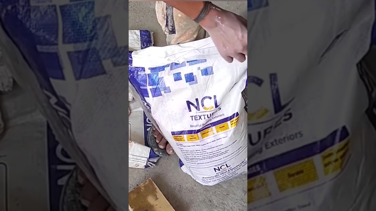 Ncl Texture 25 kg bag// stone qwality super// one bag for 75 sft coverage...