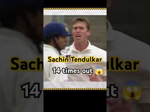 Top 10 Bowlers 😱 to dismiss Sachin Tendulkar most times in Test cricket #sachintendulkar #brettlee