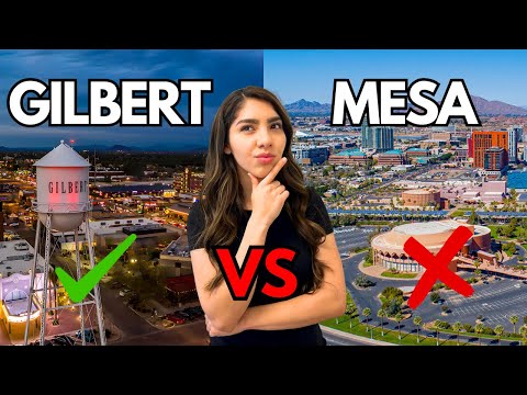 Gilbert AZ vs Mesa AZ – Where Should You Live in 2025?