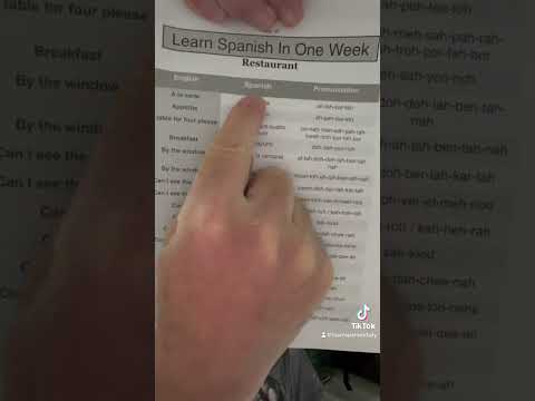 Learn Spanish -| #shorts | A TABLE FOR FOUR PLEASE in Spanish | #Youtubeshorts | Spanish Lessons
