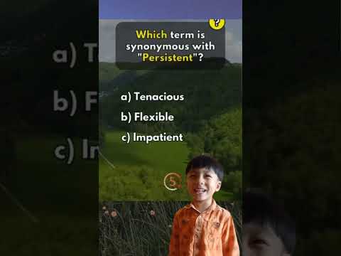 Which word is a synonym for "tired"? #englishvocabmastery #englishvocabulary #vocabs#quiz #education