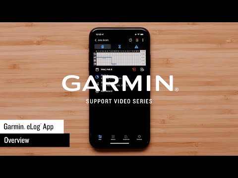 Garmin Support | Garmin eLog™ App | Overview