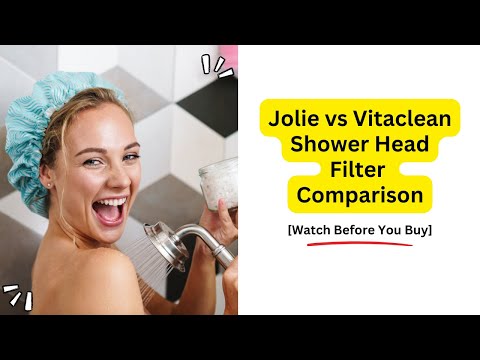 Jolie vs Vitaclean Shower Head Filter Comparison | Ultimate Review 2023