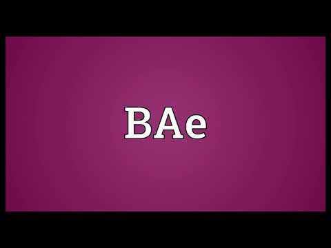 BAe Meaning