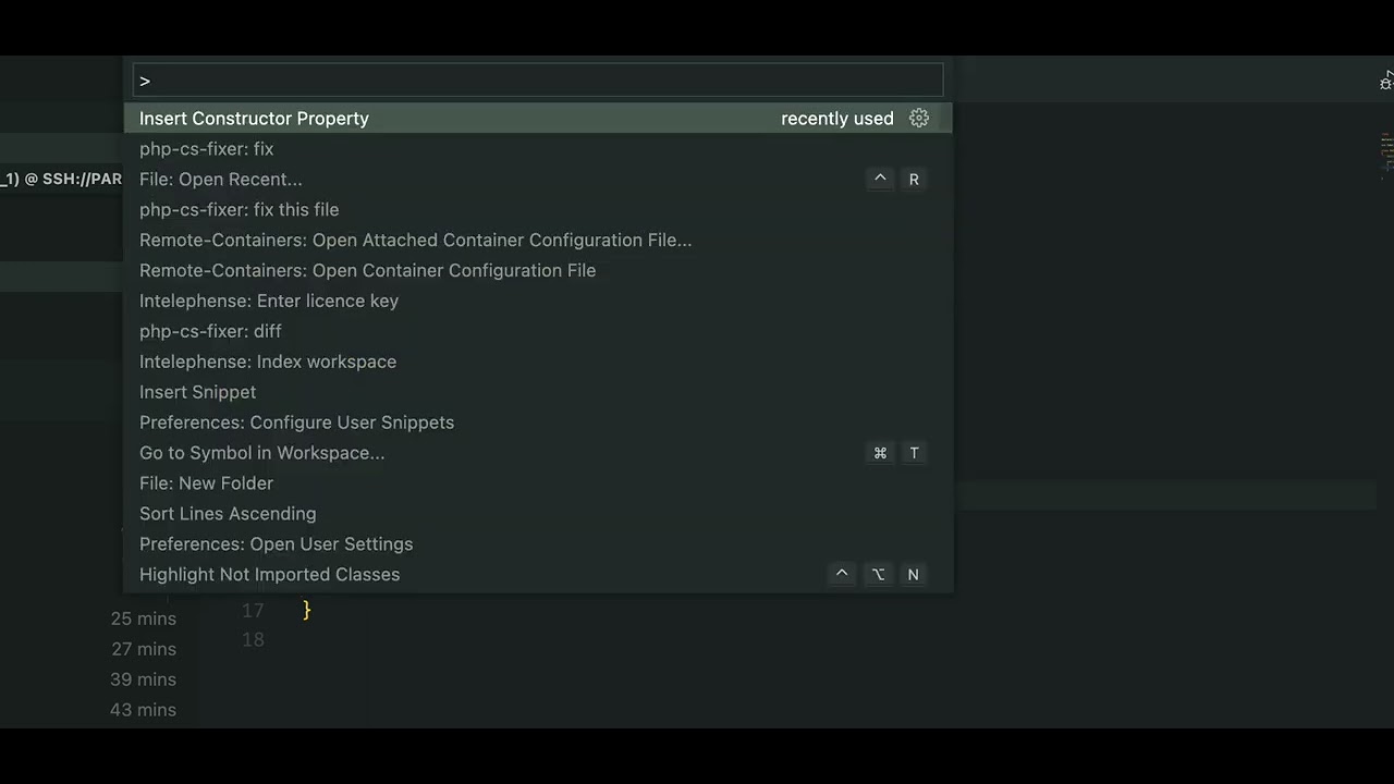 PHP Constructor VSCode Extension Demo