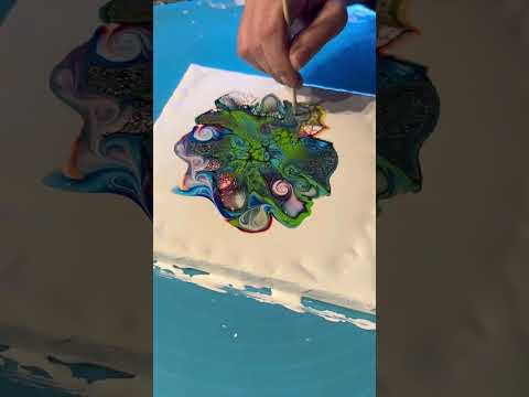 9. Fluid Art - A little… different color palette