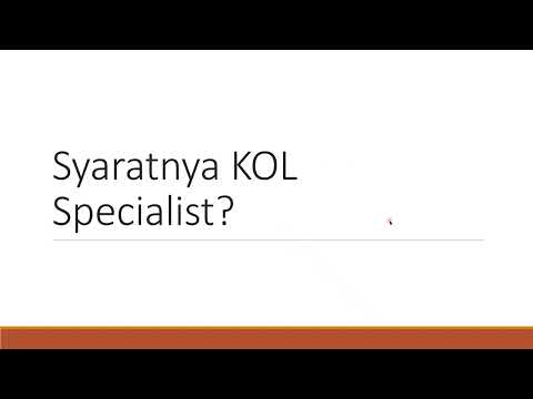 Bahas KOL Specialist