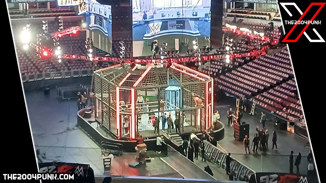 WWE Elimination Chamber 2026 - Chamber Set Up First Look