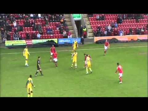Greg Pearson Crewe Alexandra FC Vs AFC Wimbledon