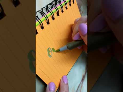 Overjoyed - Modern Calligraphy - Real time lettering