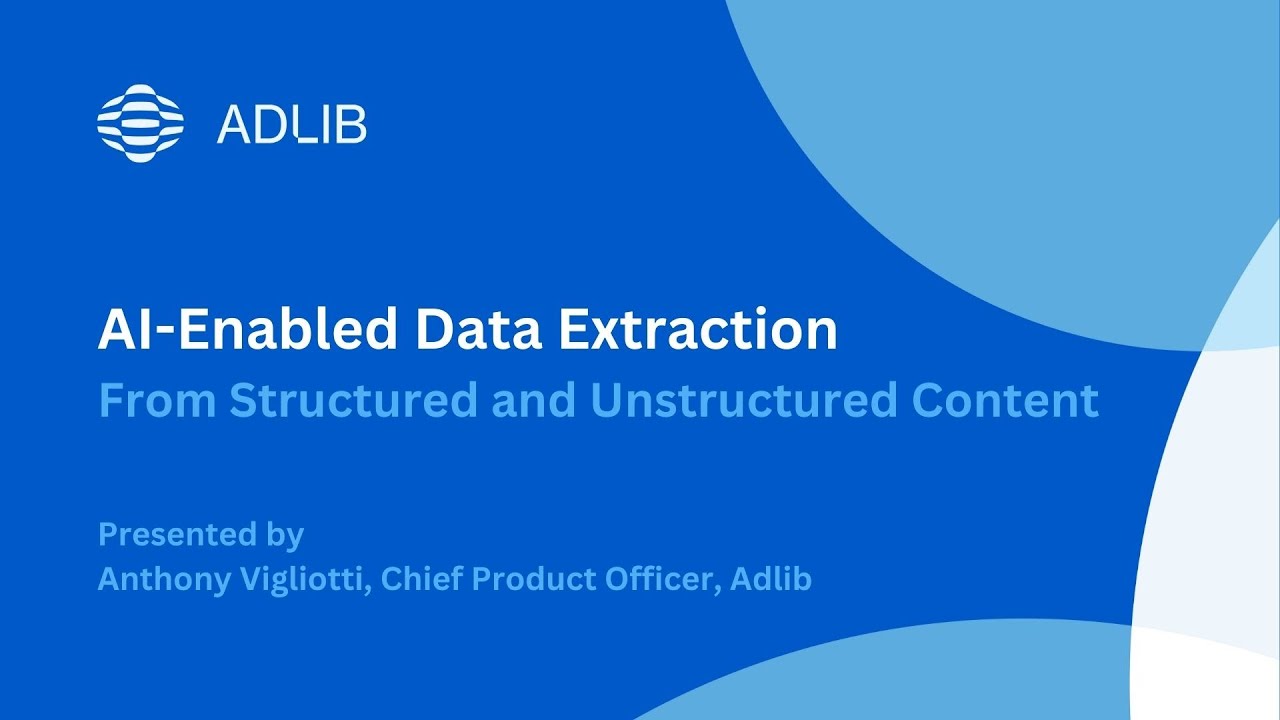 CPO's Corner - Data Extraction from Structured and Unstructured Documents