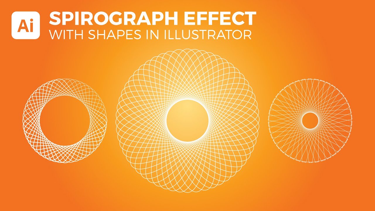 Create a Spirograph Effect in Illustrator