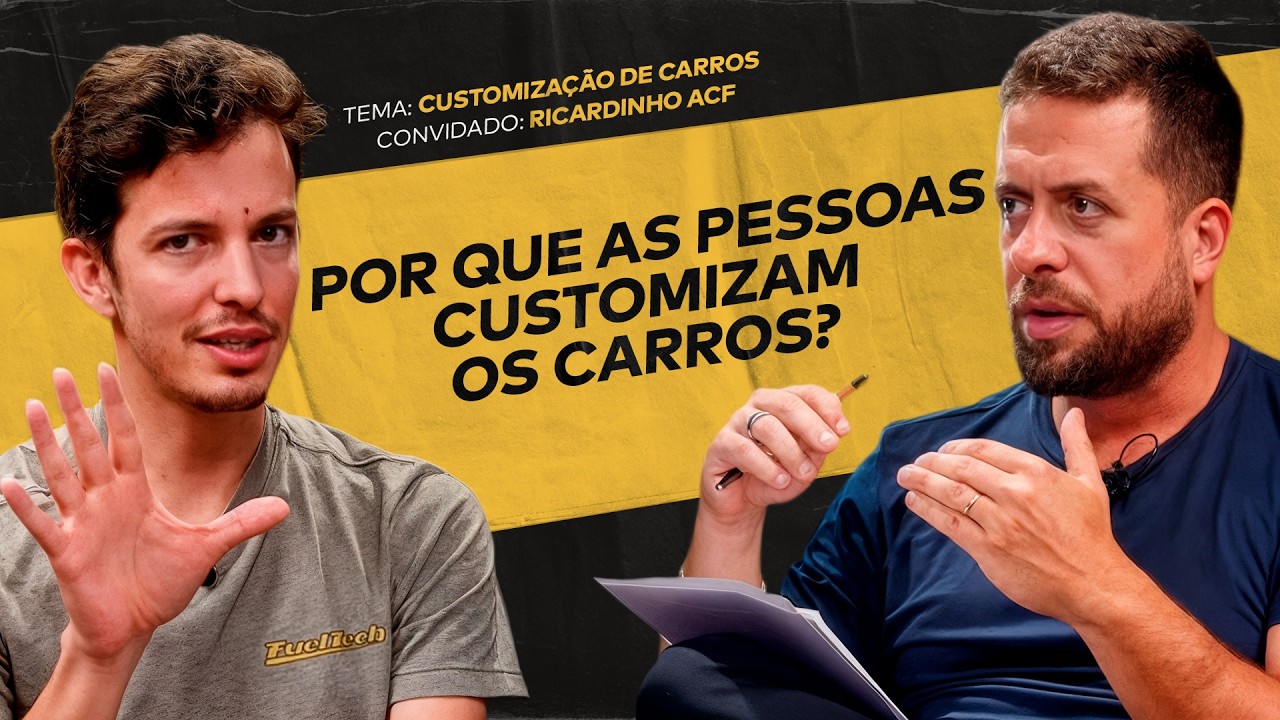 QUANTO CUSTA MONTAR UM CARRO MODIFICADO? FT. RICARDINHO ACF | #ACHISMOS PODCAST #404