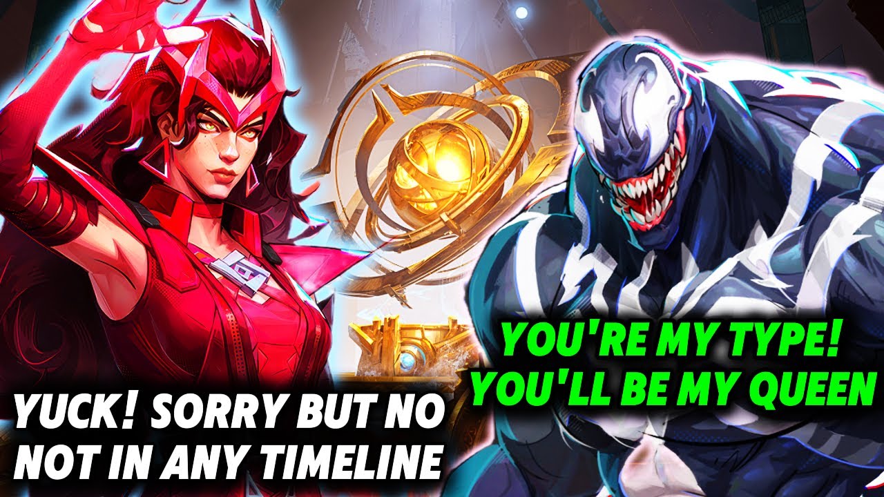 All Scarlet Witch Interactions unique in Marvel Rivals (Wanda - Queen of chaos)
