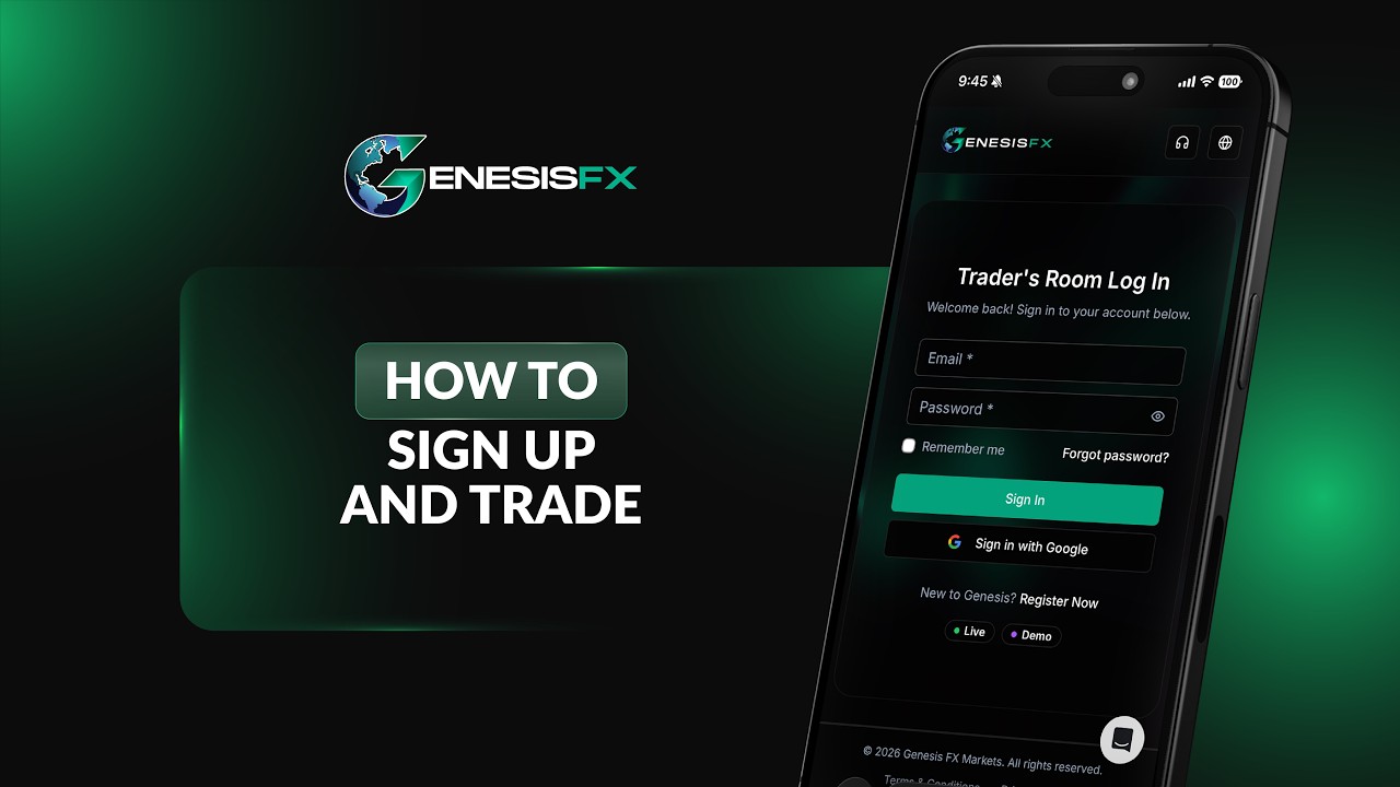 How To: Signup and Trade with GenesisFX Markets