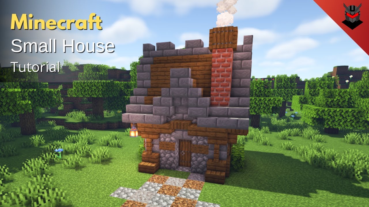 Minecraft: How to Build a Small Medieval House | Medieval Village House (Tutorial)