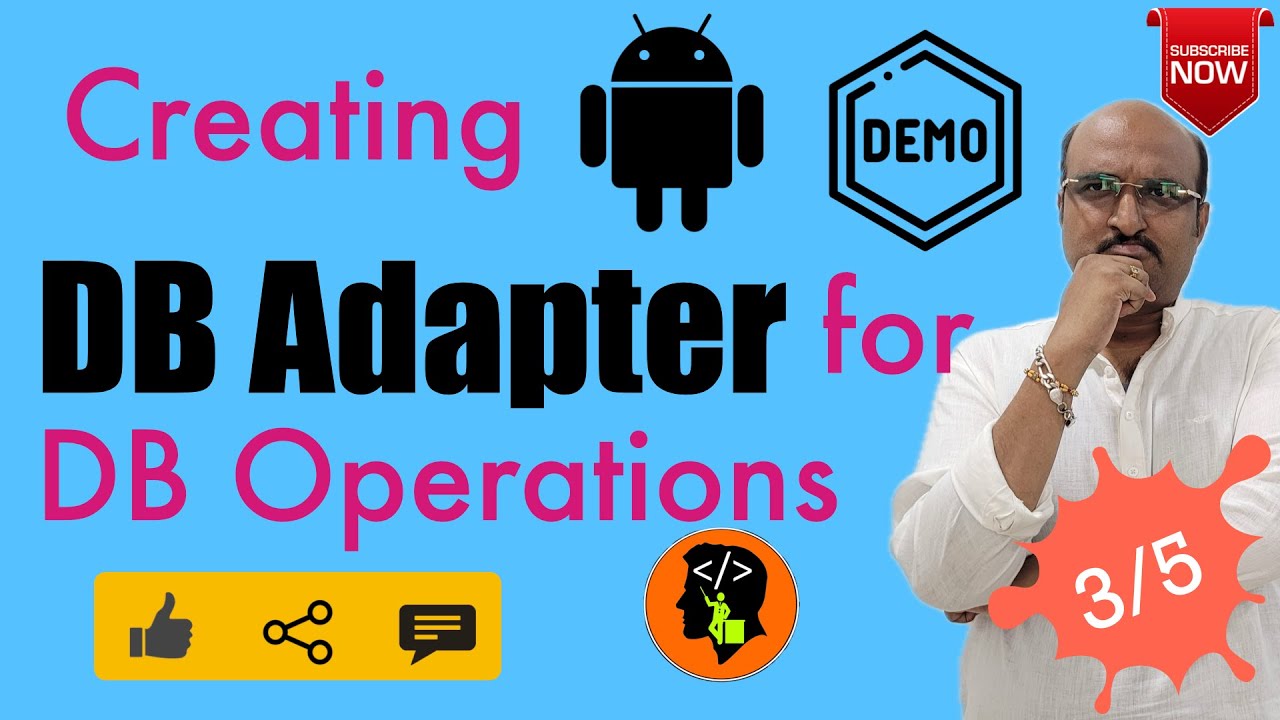 Android SQLite CRUD Operations - Android Data Persistence Tutorial - Part 8,