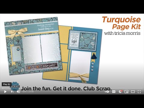 Turquoise Page Kit Assembly