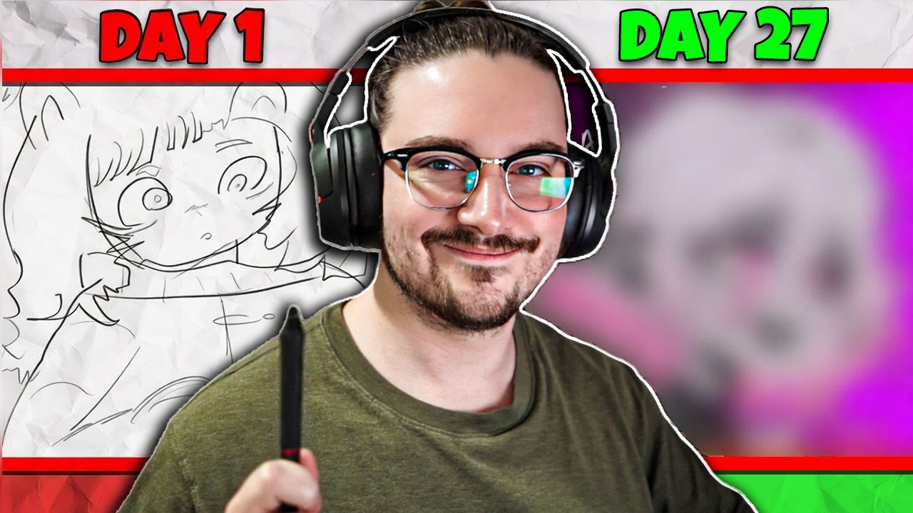I learned how to draw in 30 days! (No Experience)