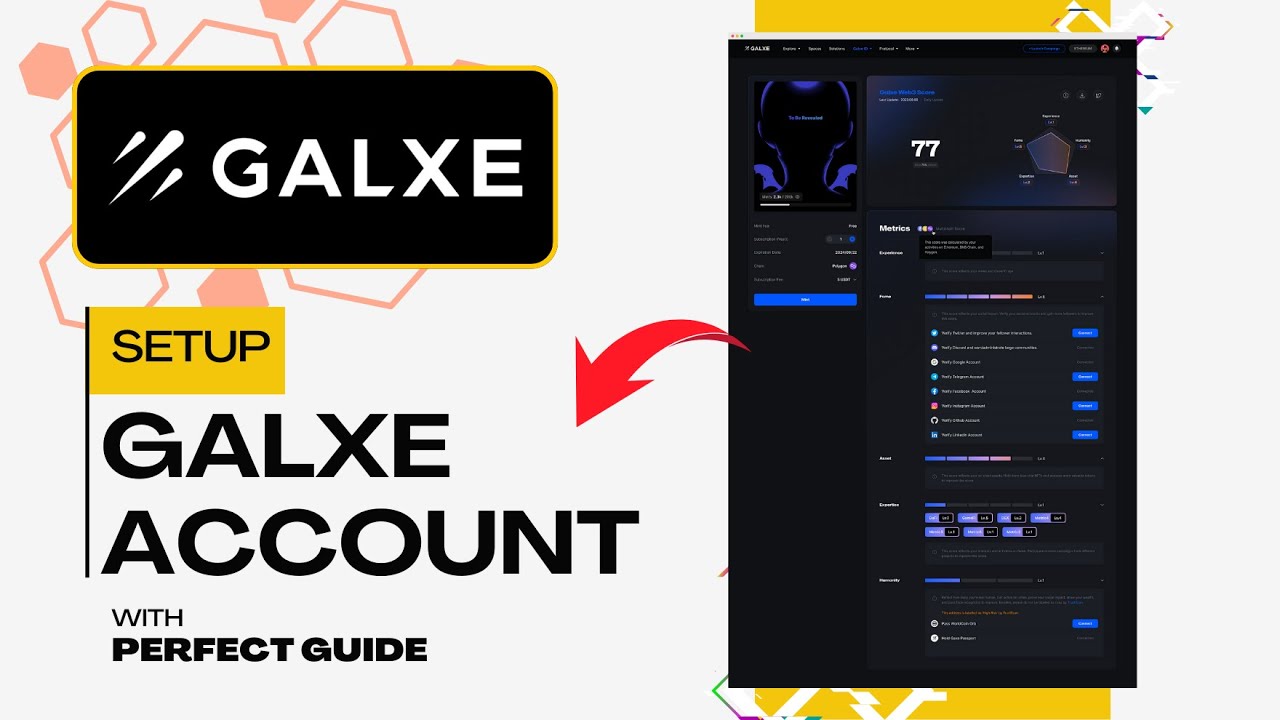 How To Set Up Your Galxe Account | Step-By-Step Guide