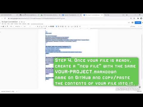 Tutorial 2: Copying the sample markdown file