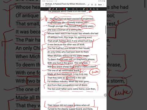 Michael: A Pastoral Poem | Line-by-line Explanation (Part 2)| William Wordsworth I Romantic Poetry