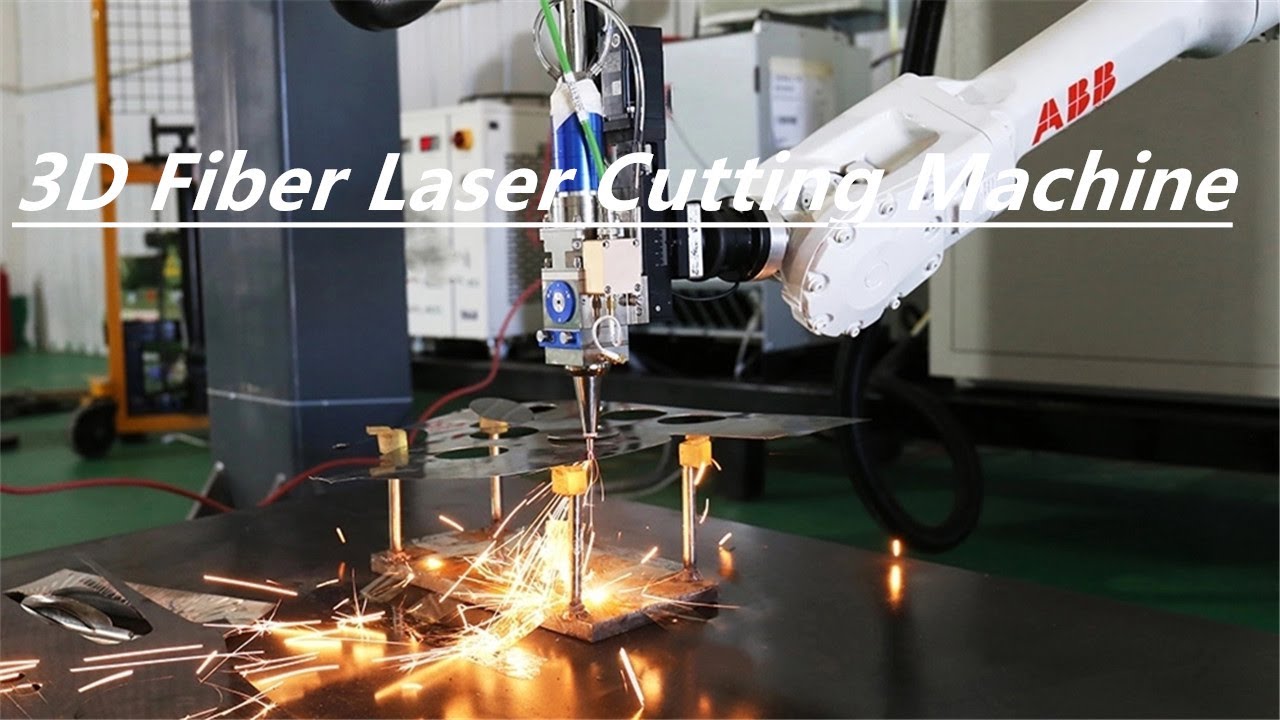 China Smart CNC 3D laser cutting machine,5 axis laser cutting system