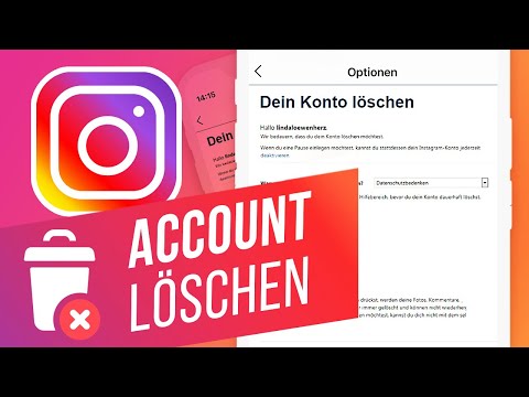Instagram-Account am Computer löschen