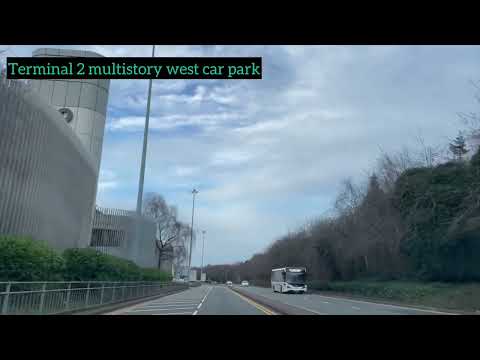How to enter at manchester airport terminal 2 multistory west car park