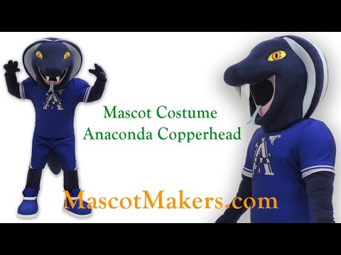 Anaconda Mascot Costume for High School Copperheads, MT, USA | Mascot ...