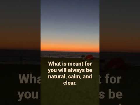 What Is Meant for You