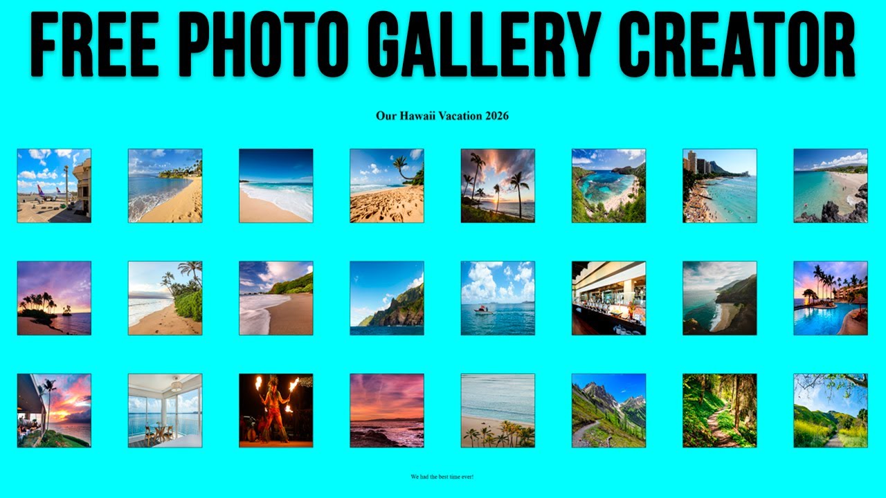 How to Create a Private Offline Photo Gallery & Index for Your PC