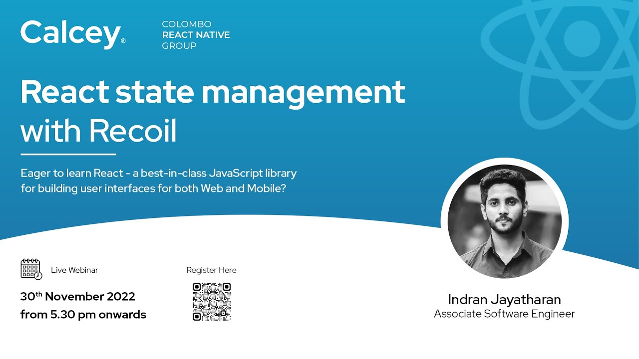 React state management with recoil | Indran Jayatharan