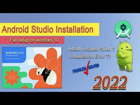 HAXM installation failed | Virtual Device error| latest version Android Studio install in windows 10