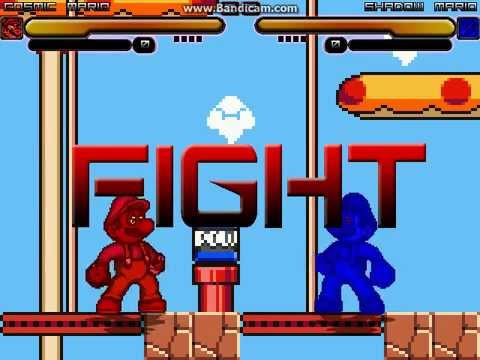 YTM Mario MUGEN no.1 - Cosmic Mario vs Shadow Mario rematch
