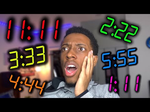 Why do I keep seeing 1111, 222, 333, 444, 555 etc..