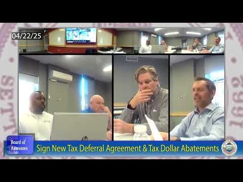 Milton Board Of Assessors: April 22nd, 2025