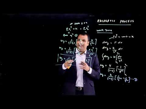 Calculation of Work Done in Adiabatic Process