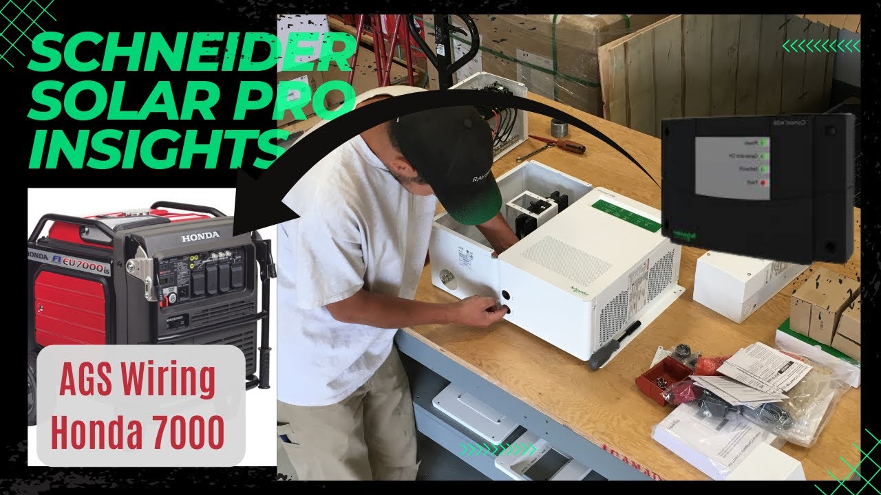 Schneider AGS Wiring Harness For Honda EU7000IS - Magnum AGS Works Too!