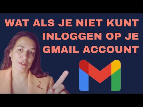 Herstel Google account als je niet meer kunt inloggen op Gmail account