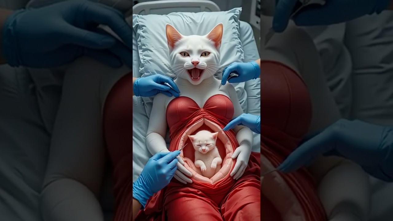 Then Everything Changed 🥺 | Pregnant Cat Mom’s #cat #funnycats #catlovers