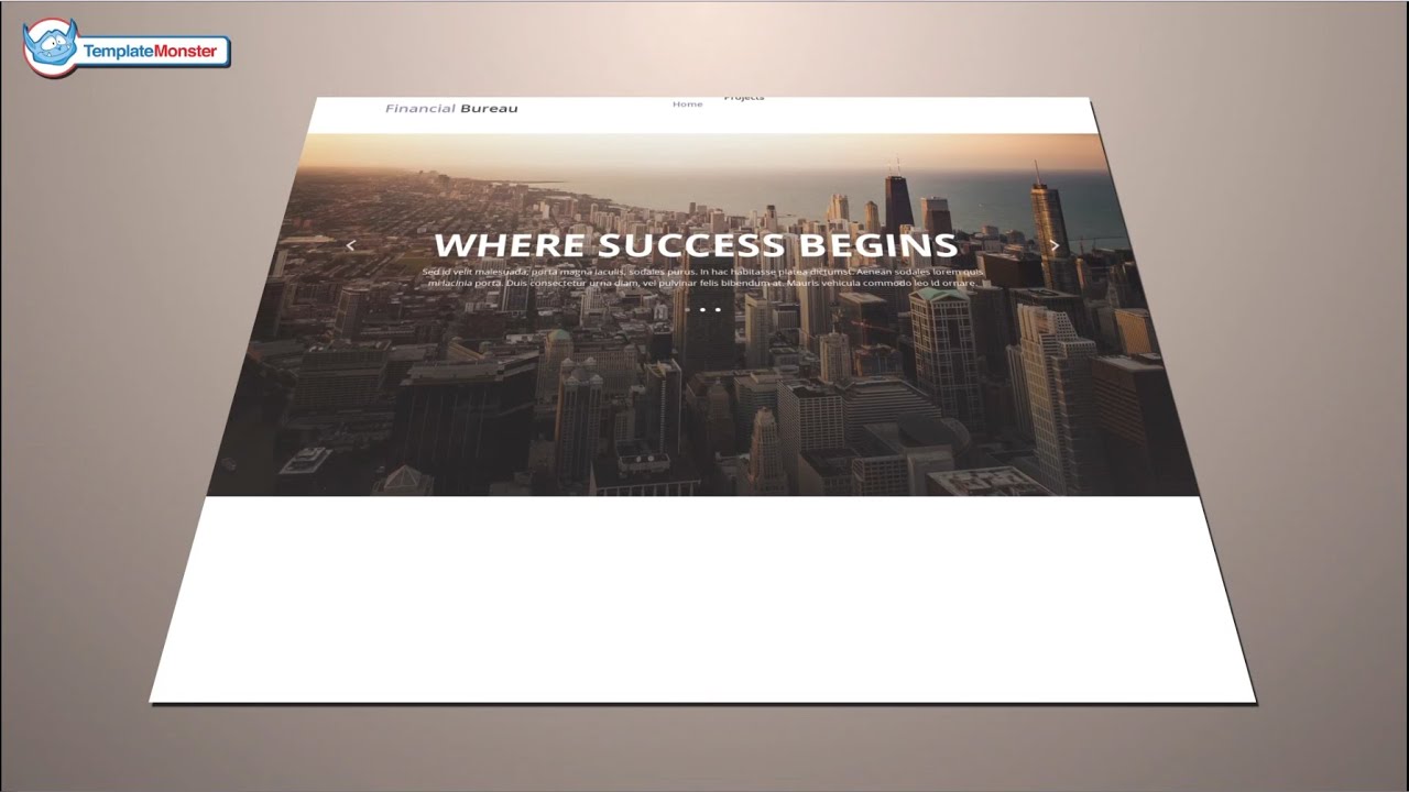 Financial Advisor Responsive WordPress Theme, #53444