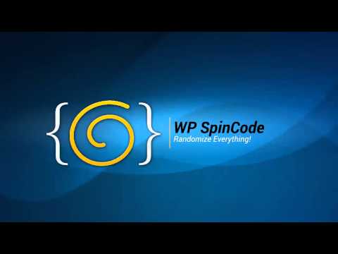 WP Spin Code Review | WP SpinCode Review
